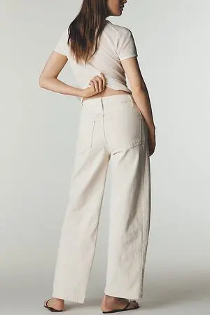 MOTHER Half-pipe Ankle High-rise Barrel Jeans - Act Natural