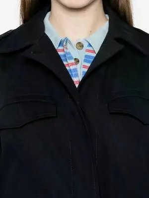 A.p.c. Flap-pocket Jacket - Blue