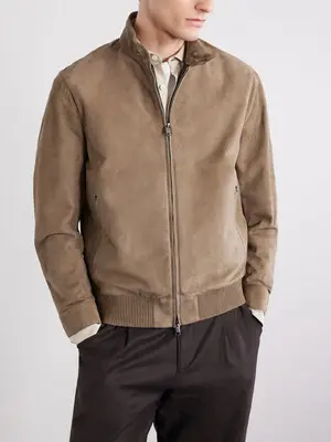 Brioni Suede Jacket