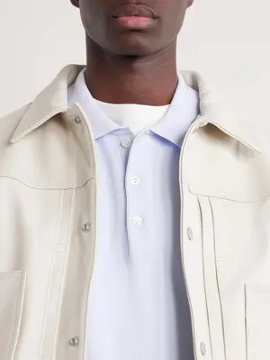 ATON Knitted Polo Shirt