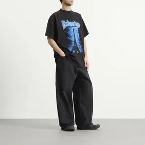Balenciaga Metal Merch Paris Oversized T-shirt
