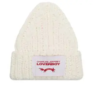 CHARLES JEFFREY Chubby Beanie - Ecru