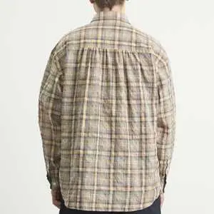 FRIZMWORKS Uneven Check Shirt