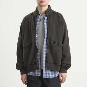 FRIZMWORKS Vintage Dye Zip Sweatshirt