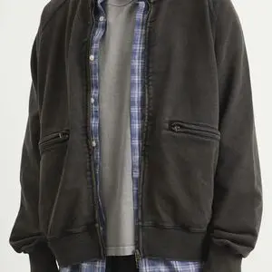 FRIZMWORKS Vintage Dye Zip Sweatshirt