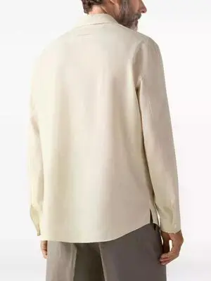 Zegna Long-sleeved Polo Shirt
