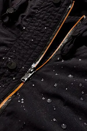 Free People Singin' In The Rain Packable Rain Jacket - Black