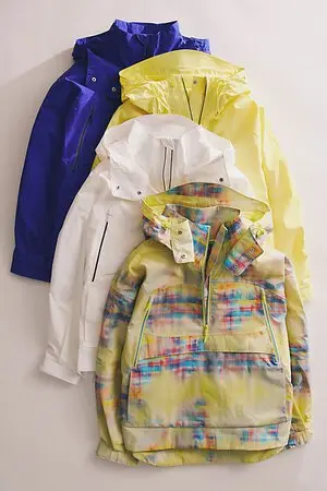 Free People Packable Waterproof Pullover - White