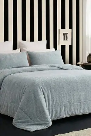Free People Sunday Citizen Snug Comforter - Misty Blue