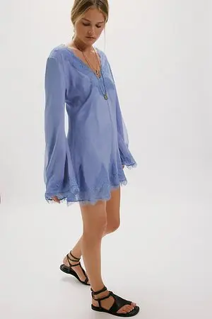 NIGEL PRESTON Soho Mini Dress - Peridust