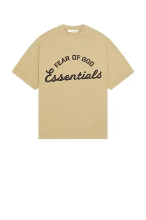 Fear Of God Training 90's Short Sleeve Tee In Neutral