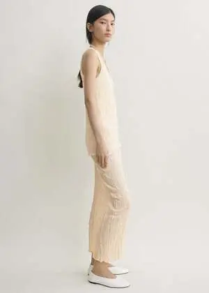 TOTEME Crinkled Knit Tank