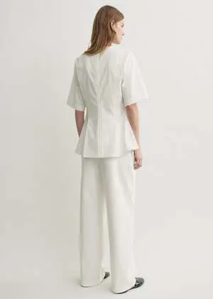 TOTEME Tailored Cotton Top