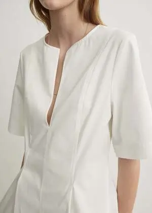 TOTEME Tailored Cotton Top