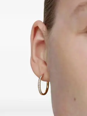 Monica Vinader Essential Diamond Vermeil Earrings