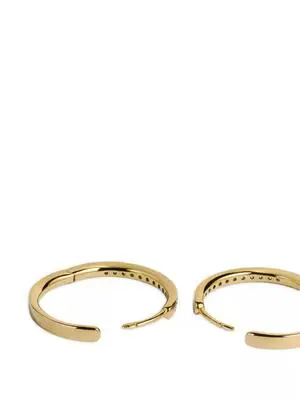 Monica Vinader Essential Diamond Vermeil Earrings