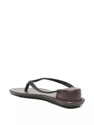 CORDERA Leather Block Heel Sandals