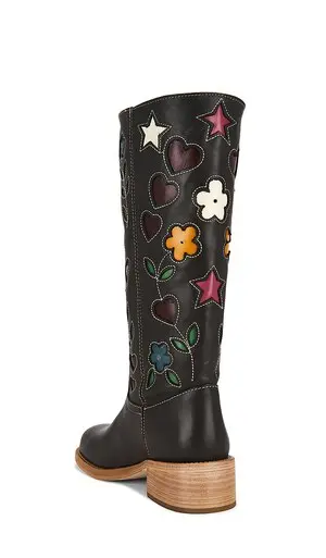 Steve Madden Riggs Floral Boots