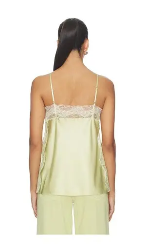 Veronica Beard Johanan Lace Trimmed Silk Blend Camisole