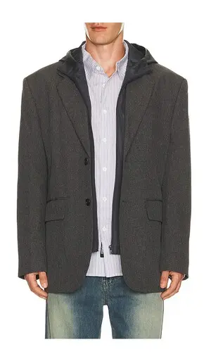We11done Button Detailed Jackets For Men