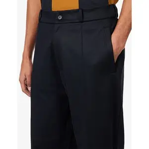 Fred Perry Tailored Cotton-jersey Track Pants