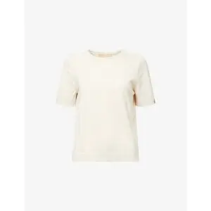 NOW YOU LIVE Somerby Knitted Cotton T-shirt