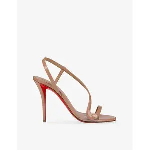 Patent Calfskin Leather Sandals