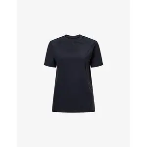 NOW YOU LIVE Stretch-jersey T-shirt - Black