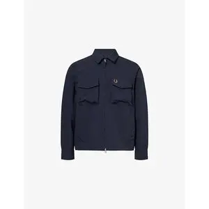 Fred Perry Patch-pocket Ripstop Woven Overshirt