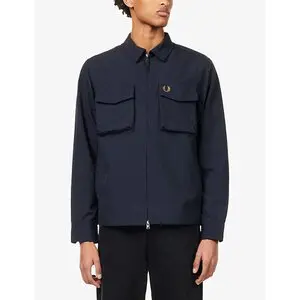 Fred Perry Patch-pocket Ripstop Woven Overshirt