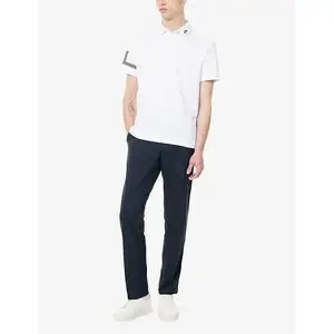 J. Lindeberg Heath Woven Polo Shirt