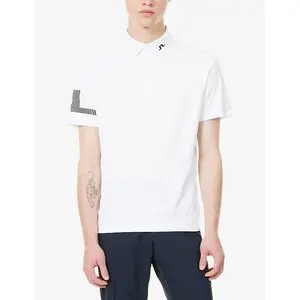 J. Lindeberg Heath Woven Polo Shirt