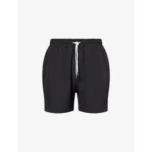 ARNE Essential Drawstring Swim Shorts - Black