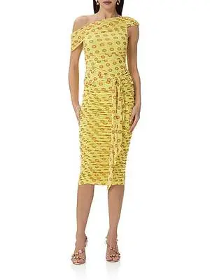 Victoria's Secret Afrm Noha Ruched Midi Skirt - Print