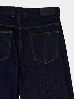 Givenchy Wide-leg Indigo Denim Jeans