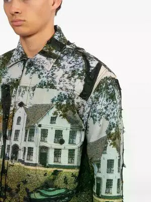 Junya Watanabe House-print Jacket