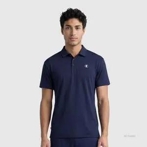 Champion Sport Polo, C Logo - Deep Navy