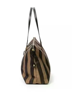 Fendi Pequin Large Tote Bag
