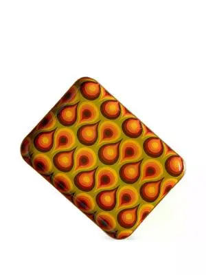 CU I SEEYOU Groovy Geometric-print Trays