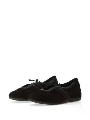 VAGABOND SHOEMAKERS Hollie Panelled Suede Sneakers - Black