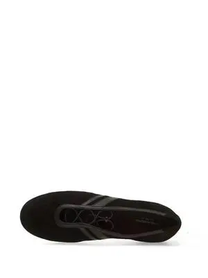 VAGABOND SHOEMAKERS Hollie Panelled Suede Sneakers - Black