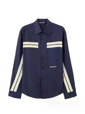 Palm Angels Cuff Shirts For Men