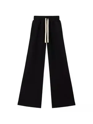 Palm Angels Curved-logo Track Pants - Black