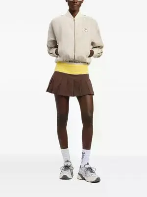 Palm Angels Logo Cotton Jacket - Neutrals