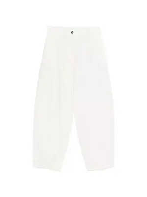 CORDERA Buttoned Trousers - White