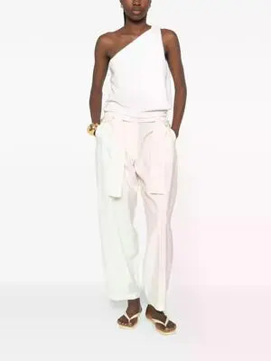 CORDERA Buttoned Trousers - White