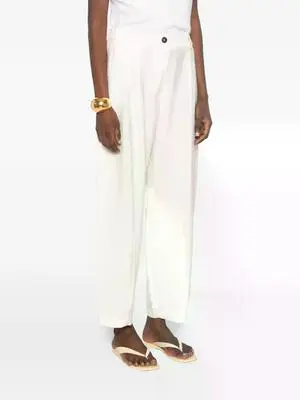 CORDERA Buttoned Trousers - White