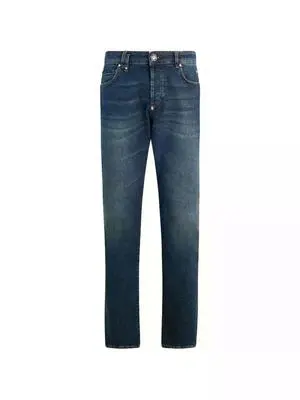 Philipp Plein Straight Leg Jeans - Blue