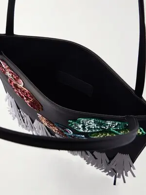 Marni Sequin-embellished Satin Tote Bag