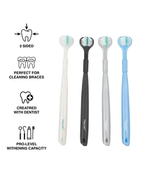 PURSONIC Usb Rechargeable Water Flosser And 3d Advanced Tech Toothbrush Set